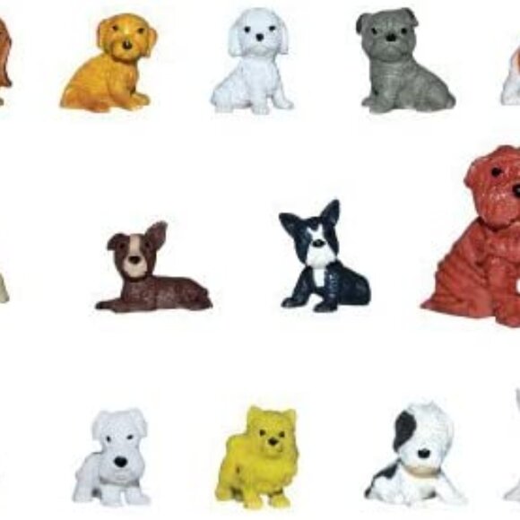 YNS Generic | Toys | Adopt A Puppy Figures Series 3 Set Of 4 Vending ...